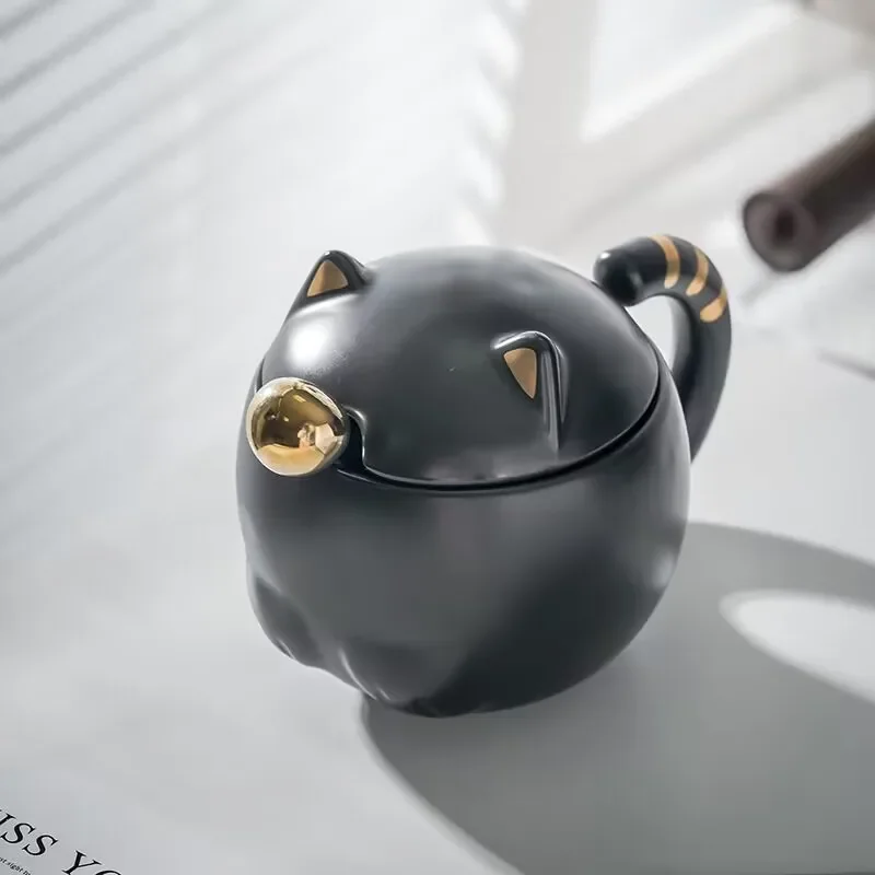 Creative-Cat-Ceramic-Cup-Design-Sense-Small-Crowd-Mug-Cups-and-Mugs ...