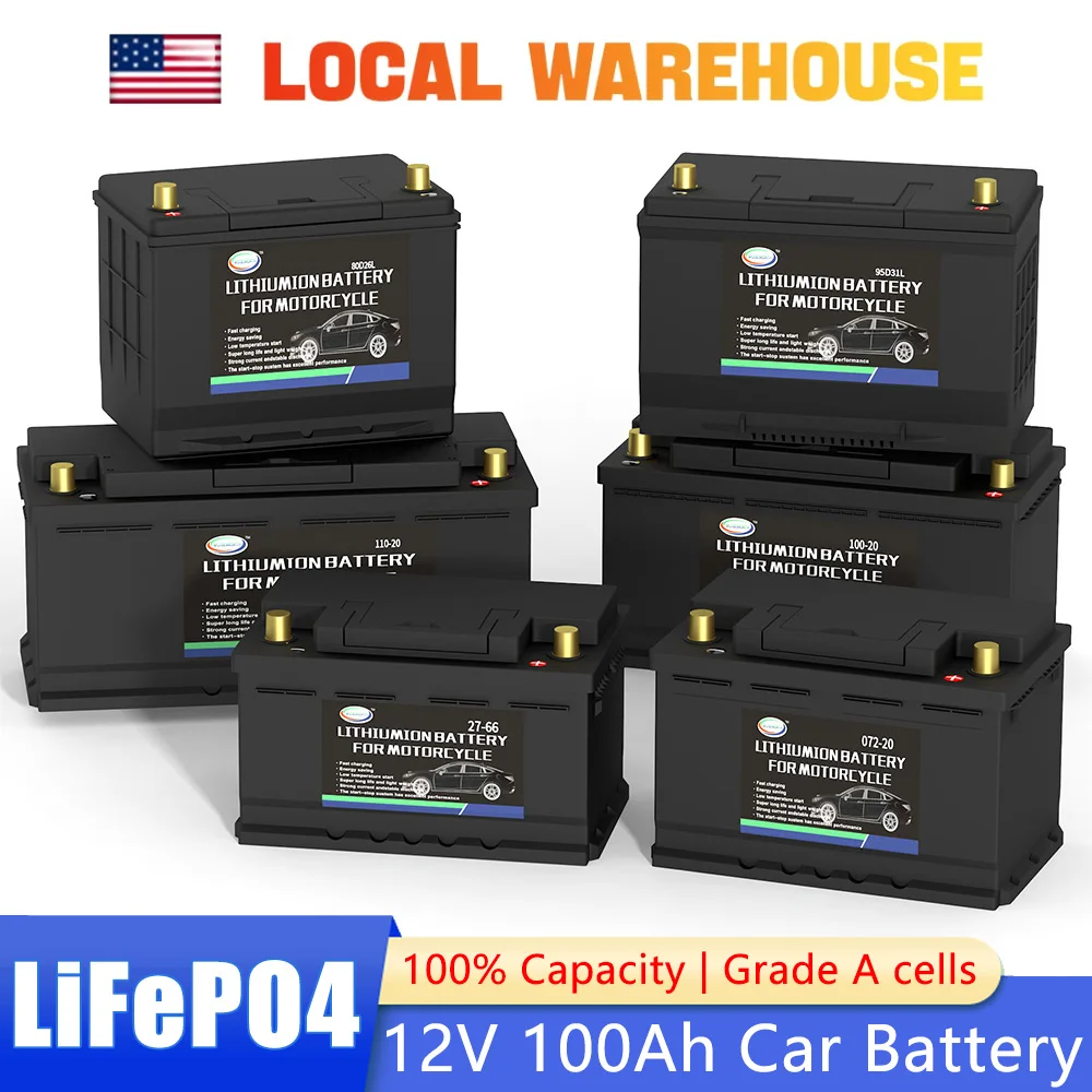 LiFePO4-Car-Battery-Built-in-BMS-70Ah-82Ah-100Ah-120Ah-CCA-1300-1600 ...
