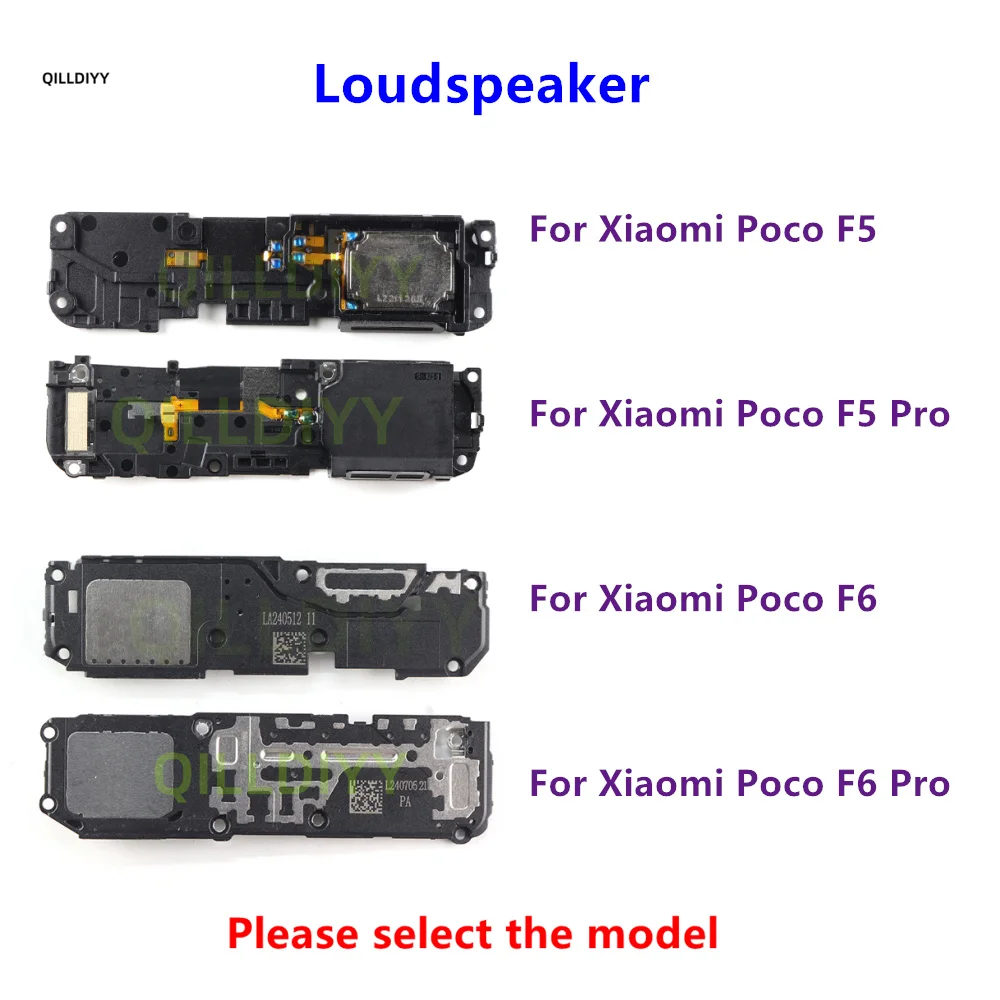 For Xiaomi Poco F5 F6 Pro Loudspeaker Bottom Loud Speaker Buzzer Ringer ...