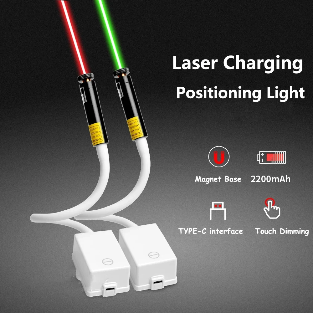 Multi-purpose Sewing Accessories USB Charging Magnetic Base Laser ...