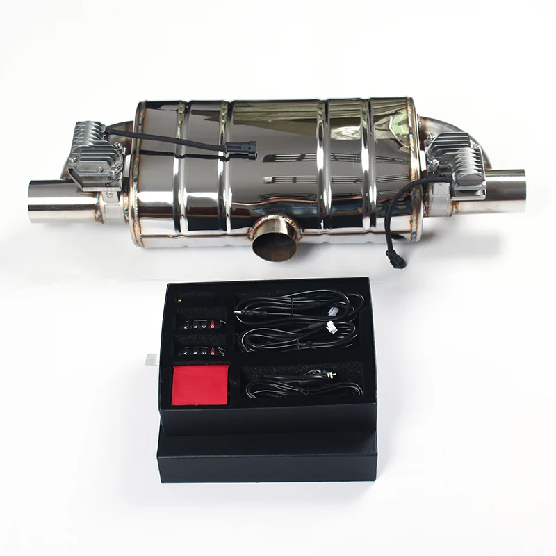 universal-T-type-1-inlet-2-outlet-electric-Valvetronic-muffler-electric ...