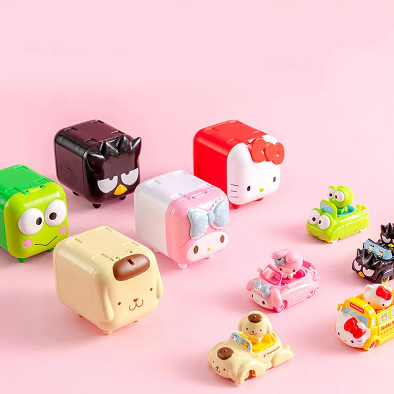 MINISO Funny Vehicle Family Series PomPomPurin Hello Kitty Badbadtz ...
