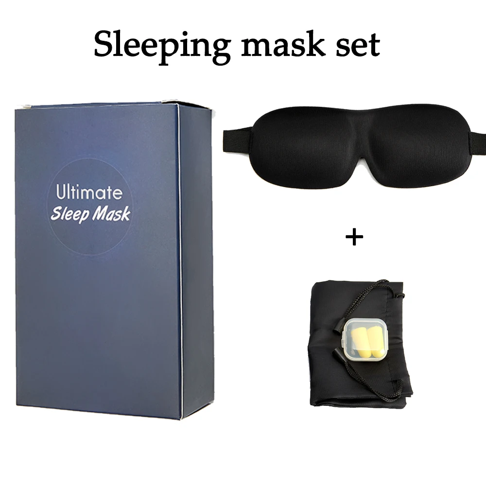 Sleeping-Mask-Set-3D-Eye-Mask-for-Sleep-with-Earplugs-Eye-Cover ...