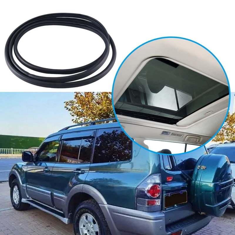 Car Sunroof Glass Sealing Strip Lid Weatherstrip MR523599 For ...