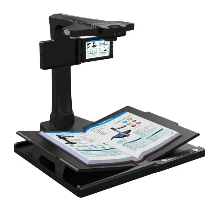 22-MP-HD-camera-eloam-Book-scanner-with-preview-screen-and-V-Shaped ...