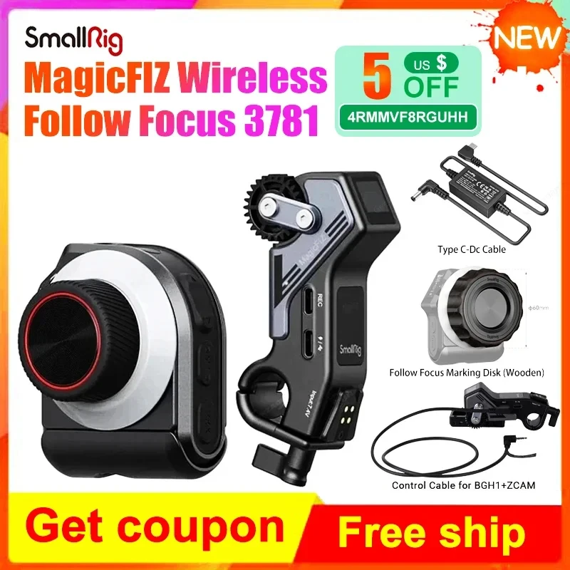 SmallRig-MagicFIZ-Wireless-Follow-Focus-Basic-Kit-Handgrip-Kit-Motor ...