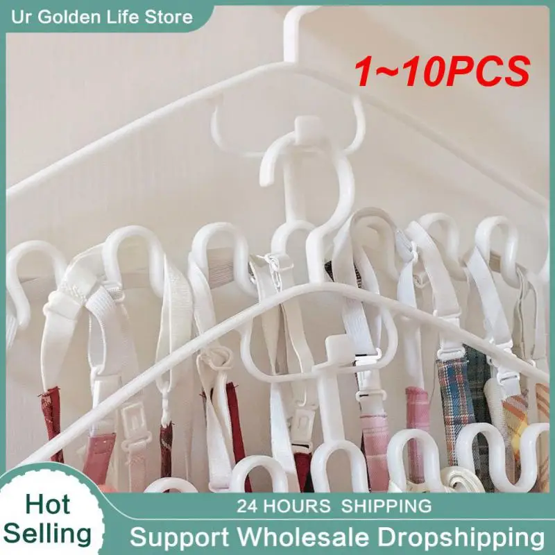 1-10PCS-Clothes-Drying-Rack-Multifunction-Multi-port-Support-Hangers-Good-Load-bearing-Capacity ...