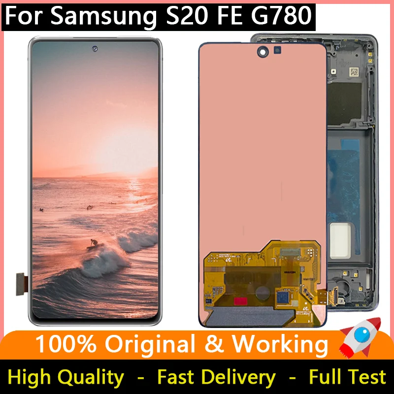 Samsung S20 Fe Lcd Screen Original | Samsung S20fe Super Amoled Screen ...