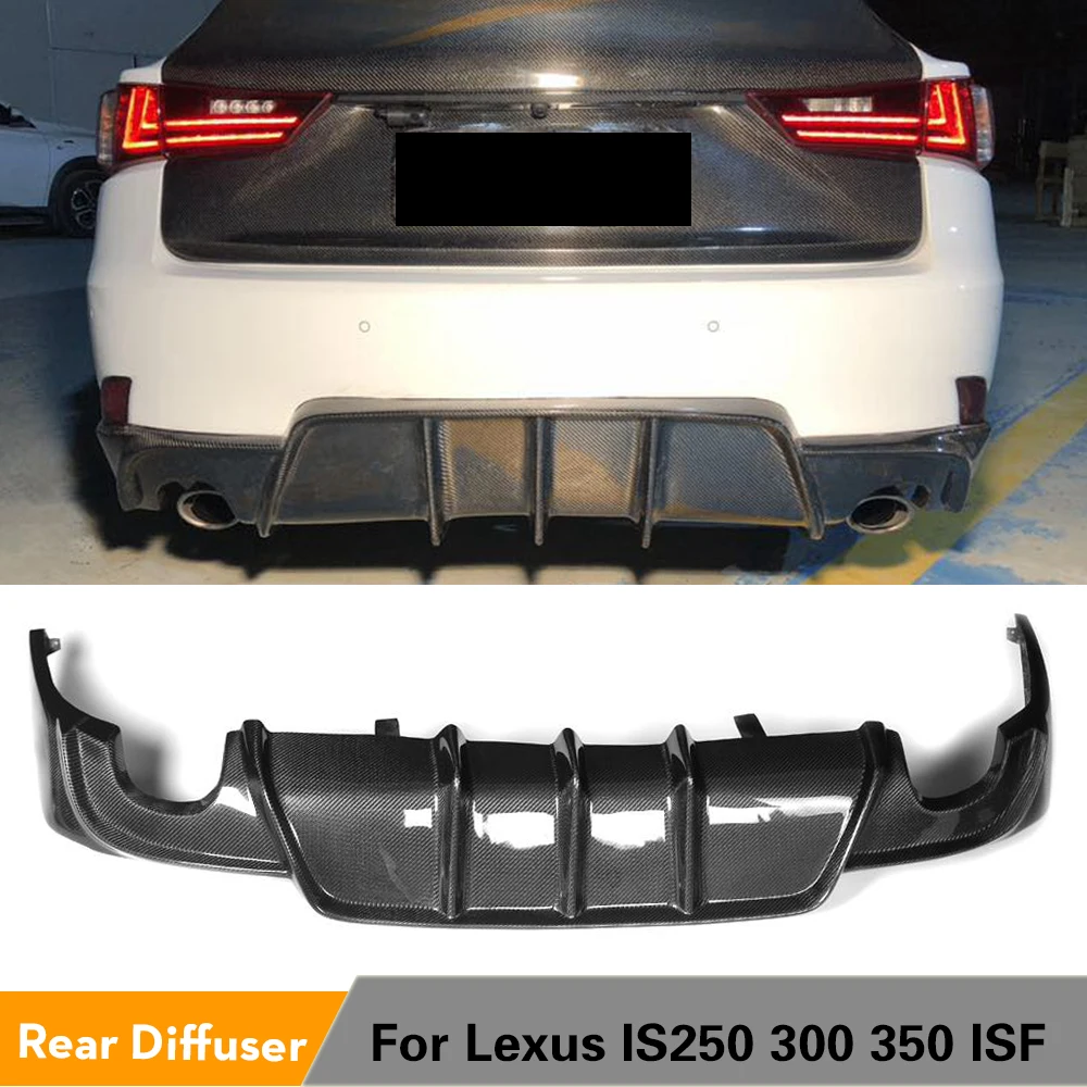 Rear-Bumper-Diffuser-Lip-Spoiler-For-Lexus-IS-IS250-IS300-IS350-13-16 ...