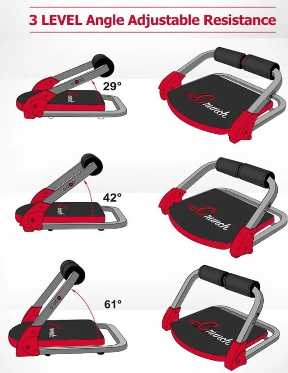 Crunches Exercise Chart