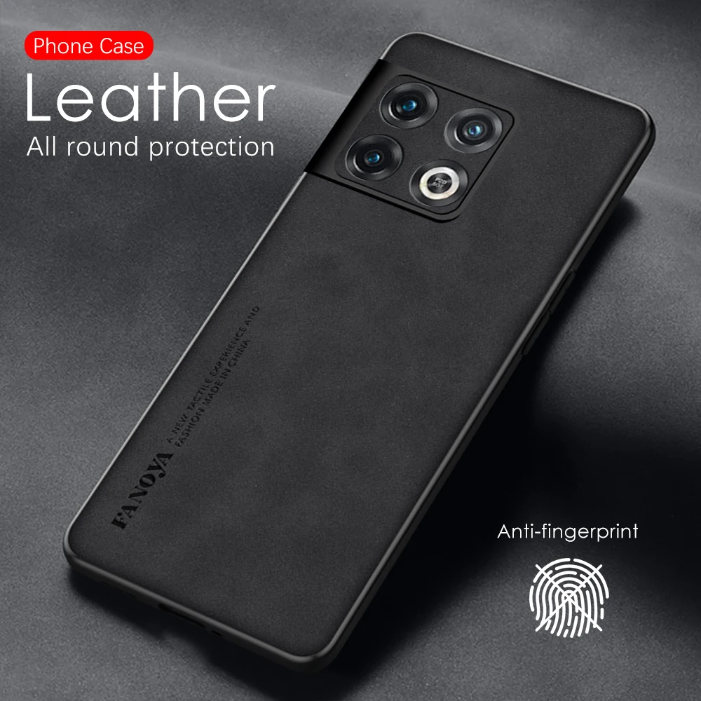 Sheepskin Leather Back Cover | Oneplus 10 Pro Accessories | Oneplus 10 ...