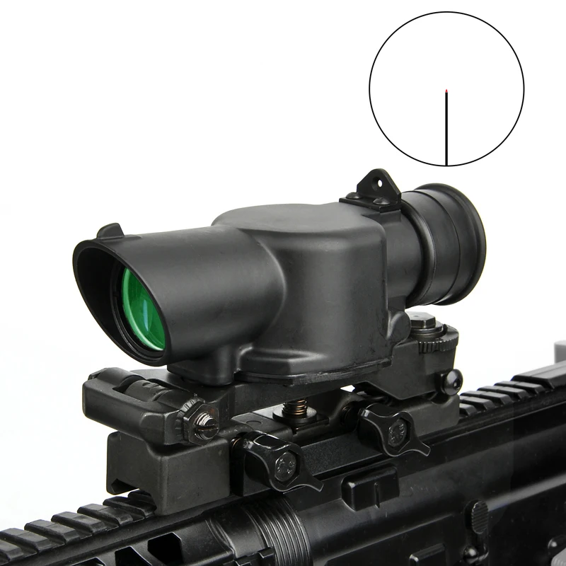 L85 SUSAT Iron Sight 4X32ปืนไรเฟิลขอบเขต Quick Detach การล่าสัตว์ขอบเขต ...