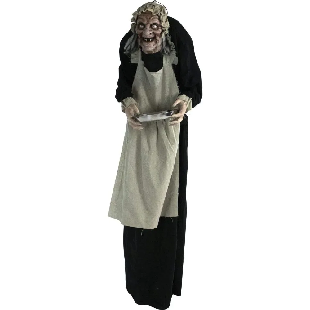 Haunted-Hill-Farm-Life-Size-Halloween-Animatronic-Scary-Zombie-Maid ...