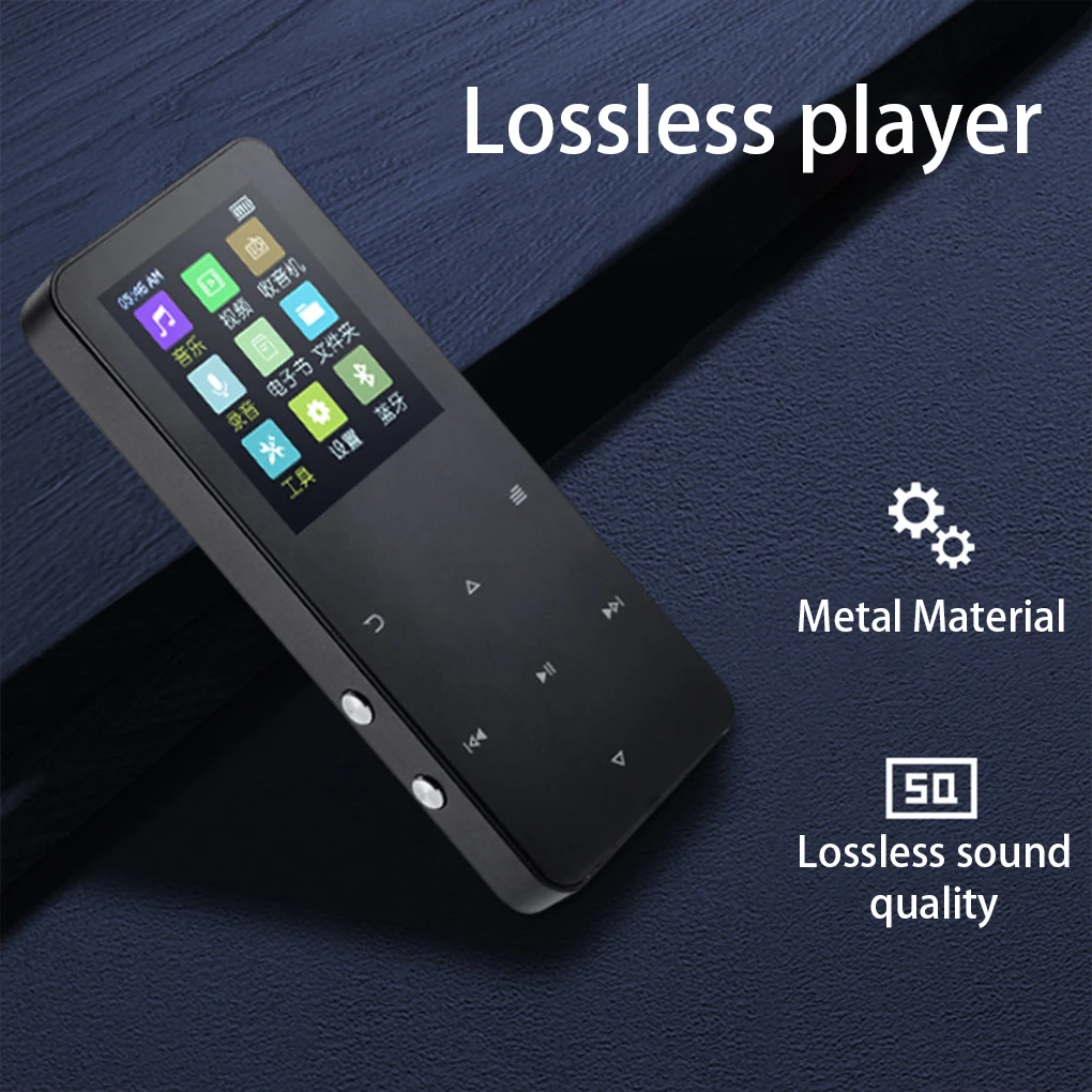 LECTEUR MP3,Silver-16 GO--MP3 Avec Bluetooth haut Parleur Intégré ...