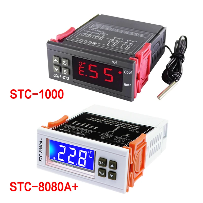 STC-8080A-STC-1000-STC-3028-Digital-Refrigerator-Thermostat-Temperature ...