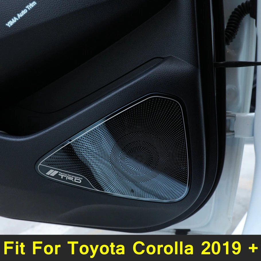 Stainless Steel Interior Accessories Fit For Toyota Corolla 2019 - 2022 ...