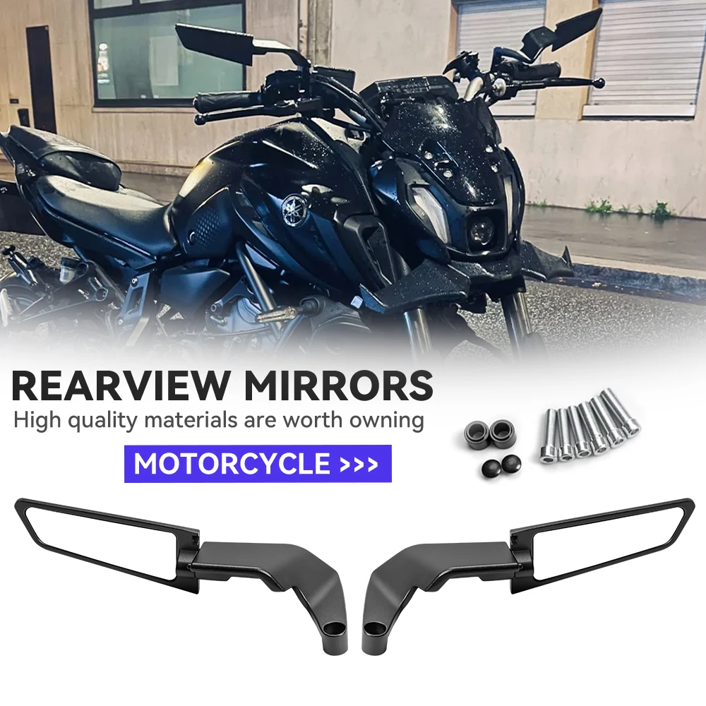 Motocicleta-Stealth-Winglets-Espelho-Kits-para-girar-espelhos-ajust ...
