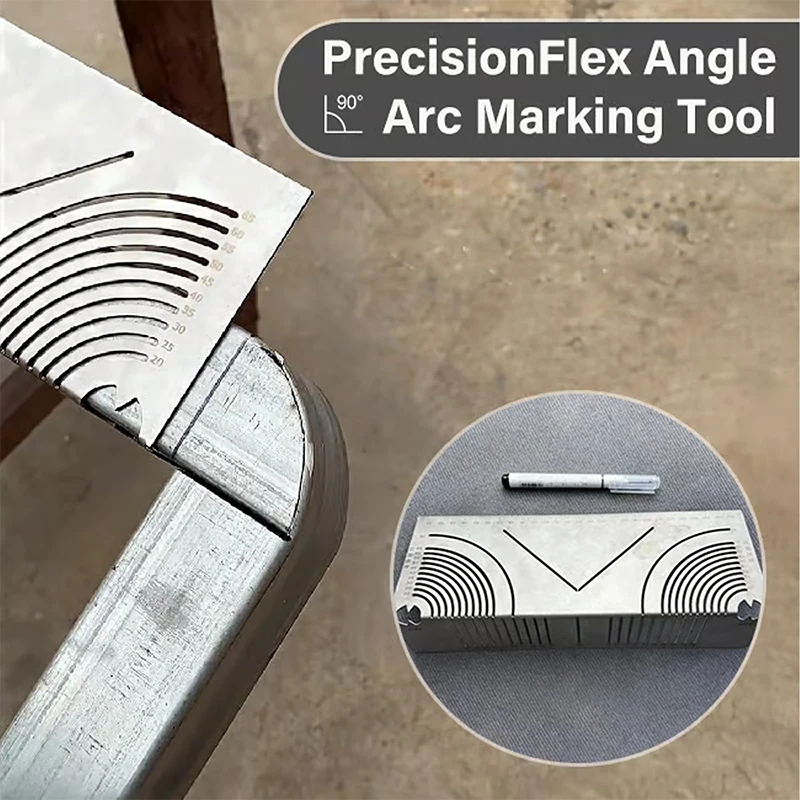 Aluminum-Alloy-PrecisionFlex-Angle-Measuring-Ruler-Multifunctional-Arc ...
