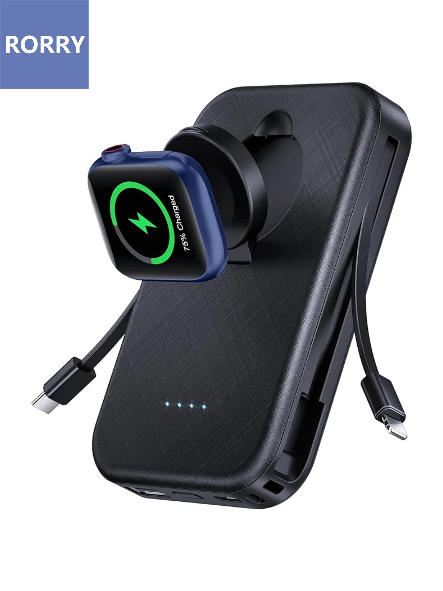 RORRY-3-in-1-10000mAh-Power-Bank-Built-in-Lightning-Type-C-Cables-for ...