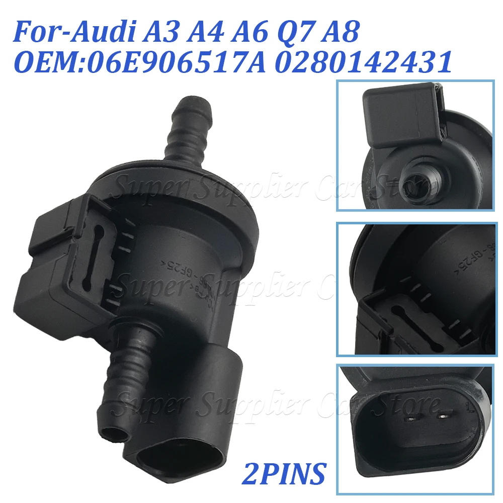 For Jetta Golf Passat For Audi A3 A4 A6 Q7 A8 Solenoid Valve Fuel For ...