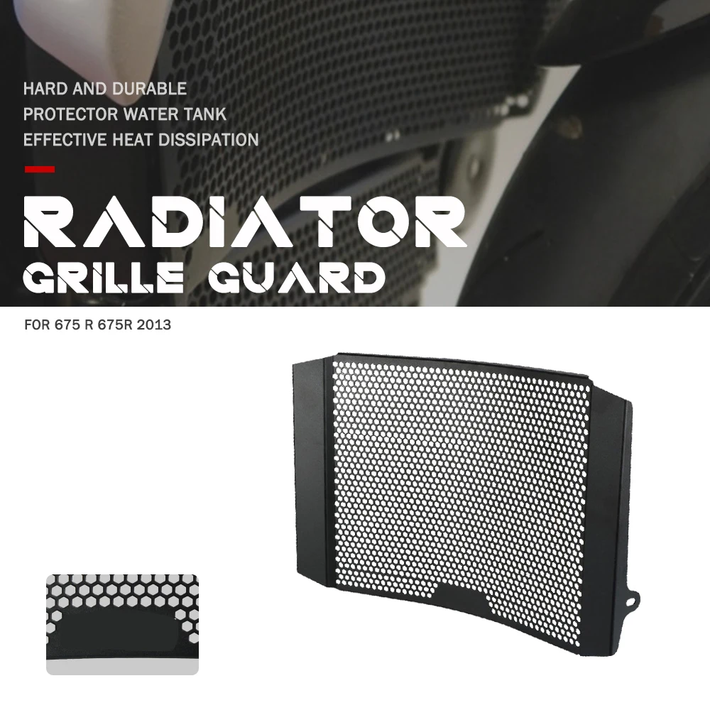 Motorcycle-Radiator-Guard-Grille-Cover-For-Street-Triple-R-Street ...