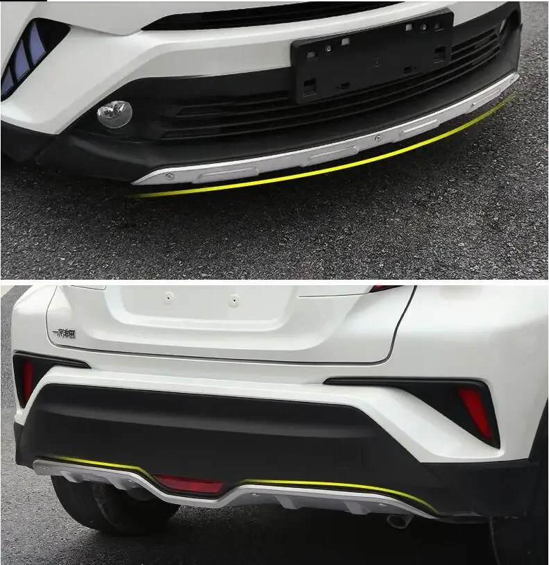 Stainless-Steel-Front-Lip-Bumper-Rear-Diffuser-Protector-Guard-Skid ...