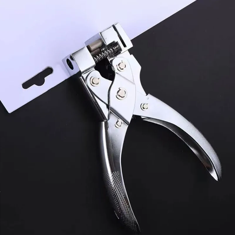 T Shape Hole Punch Slot Cutter Paper PVC Card Tag Puncher Pliers DIY ...