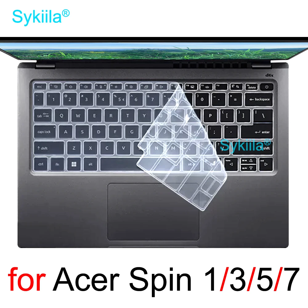 Tampa Do teclado para Acer Rotação 3 5 7 1 SP314 SP313 SP513 SP514 ...