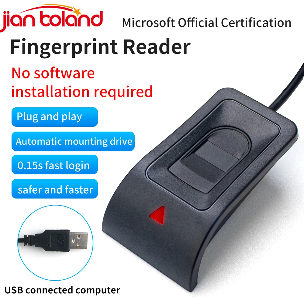 Voor-Windows-10-11-Hallo-Biometrische-Vingerafdruk-Login-Usb-Lezer-Scanner-Module-Apparaat ...