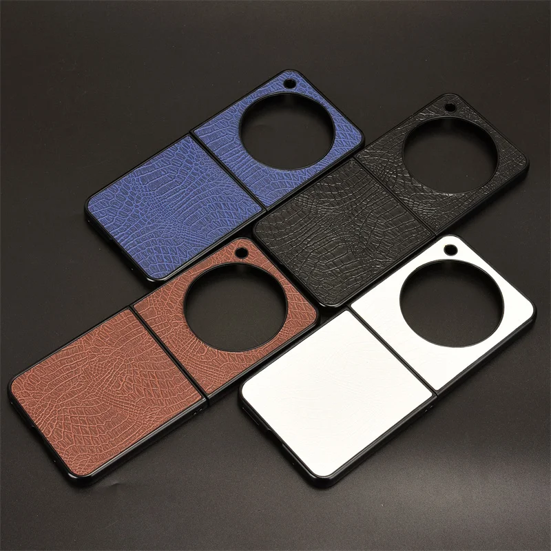 Suit-For-ZTE-Nubia-Flip-phone-case-Luxury-crocodile-pattern-folding ...