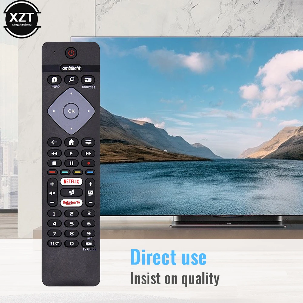 Remote Control Suitable for Philips BRC0884301/01 43PUS6704/12 ...