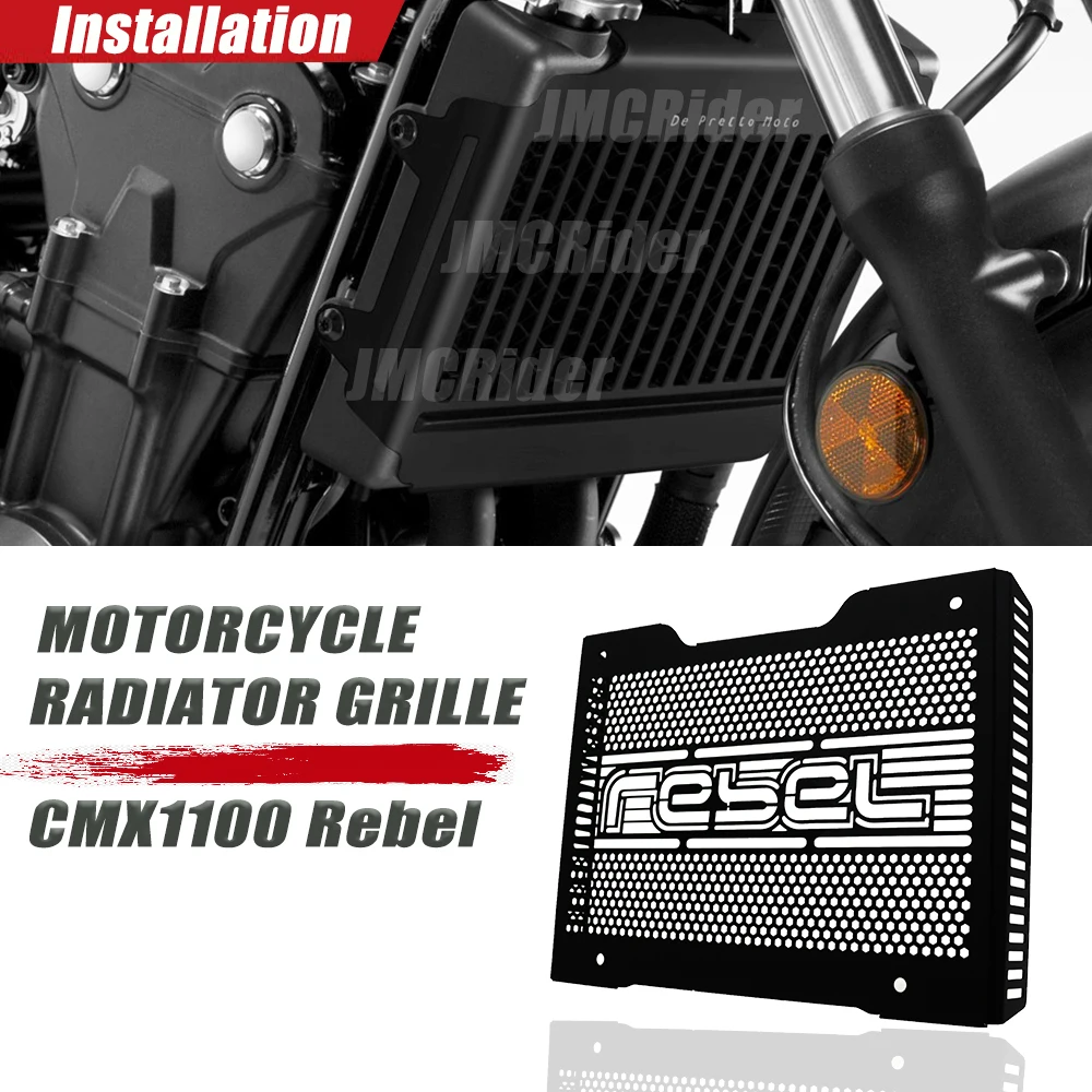 Motorcycle-Radiator-Protector-Guard-Grill-Cover-For-Honda-CMX1100 ...