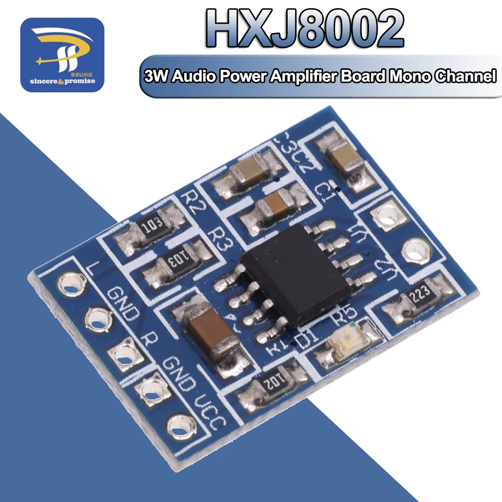 Super Mini HXJ8002 Audio Power Verstärker Bord Mono Kanal Stimme ...