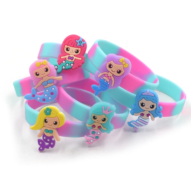 Bracelet Mermaids Girl Cartoon | Bracelets Cartoon Characters - Disney ...