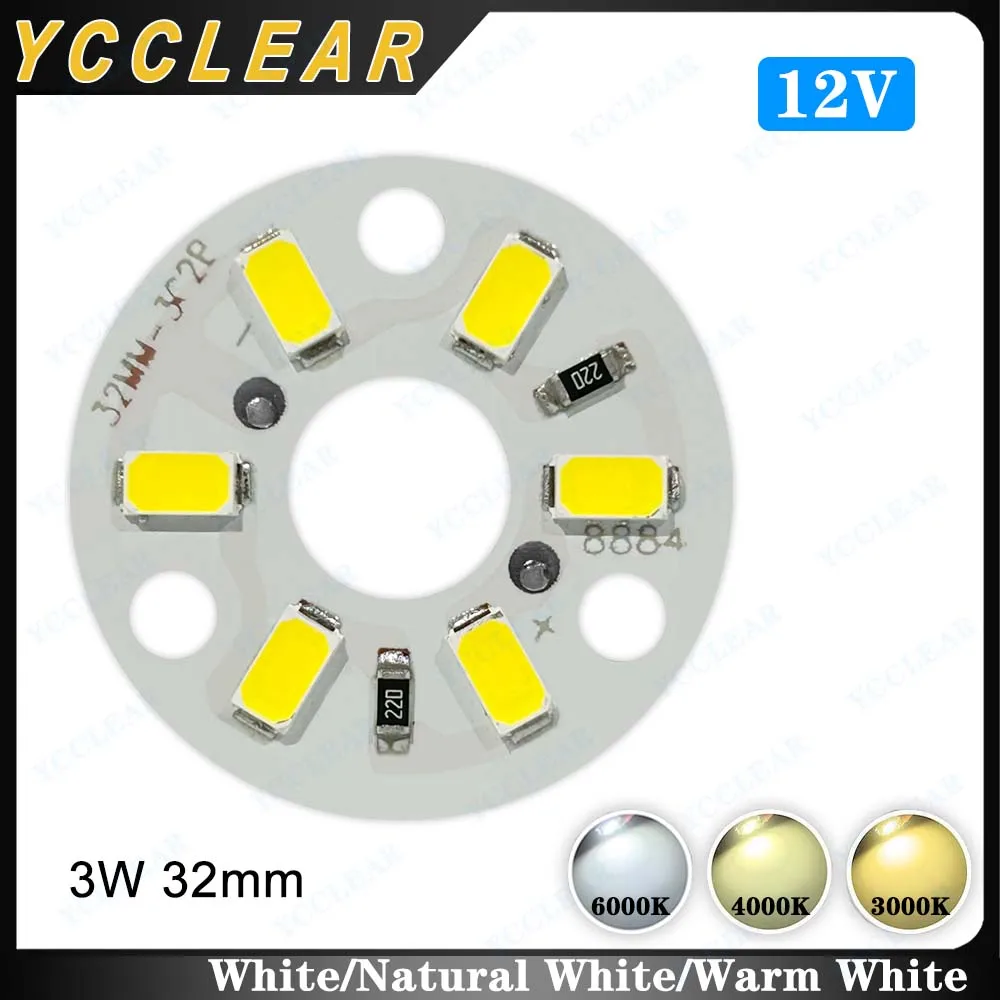 Paquete-de-10-paneles-de-luz-LED-brillante-12V-3W-blanco-c-lido-Natural ...