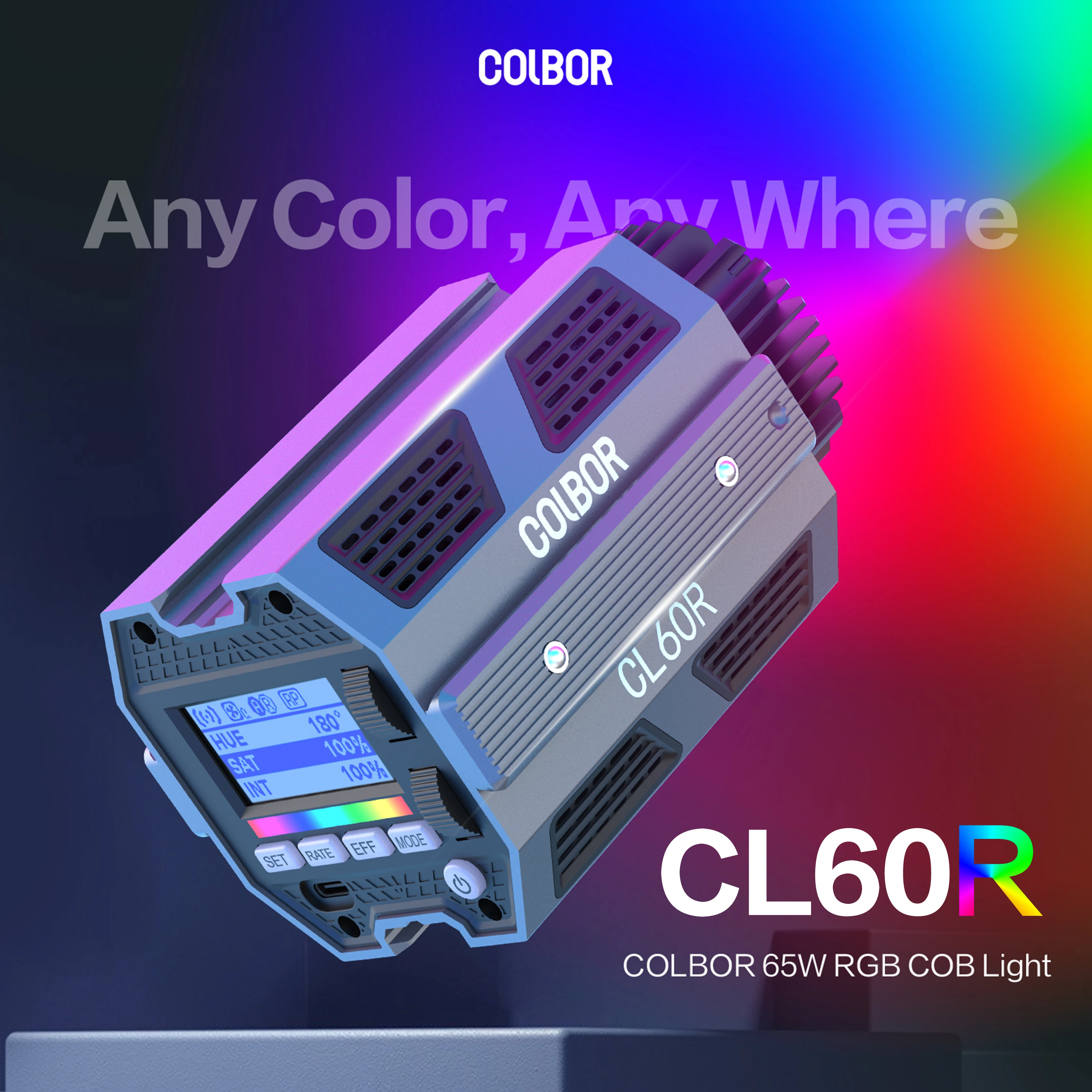 SYNCO COLBOR CL60 RGB COB Video Light Studio LED light Photography ...