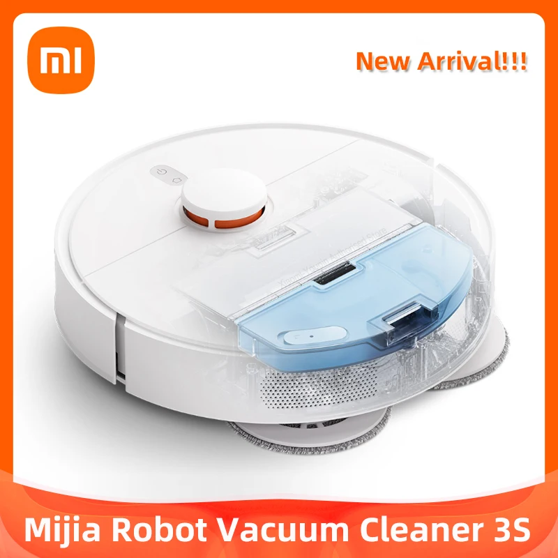 XIAOMI-Robot-aspirador-MIJIA-3S-mopa-succi-n-cicl-nica-de-4000Pa-dispositivo-de-barrido ...