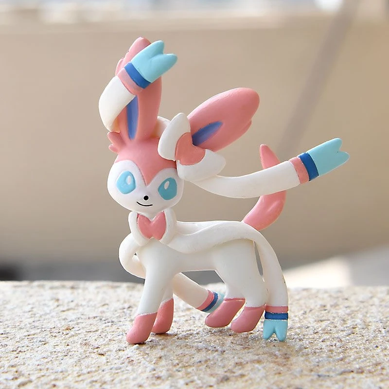 Pokemon Sylveon Figure | Sylveon Action Figure | Pokemon Eevee Sylveon ...