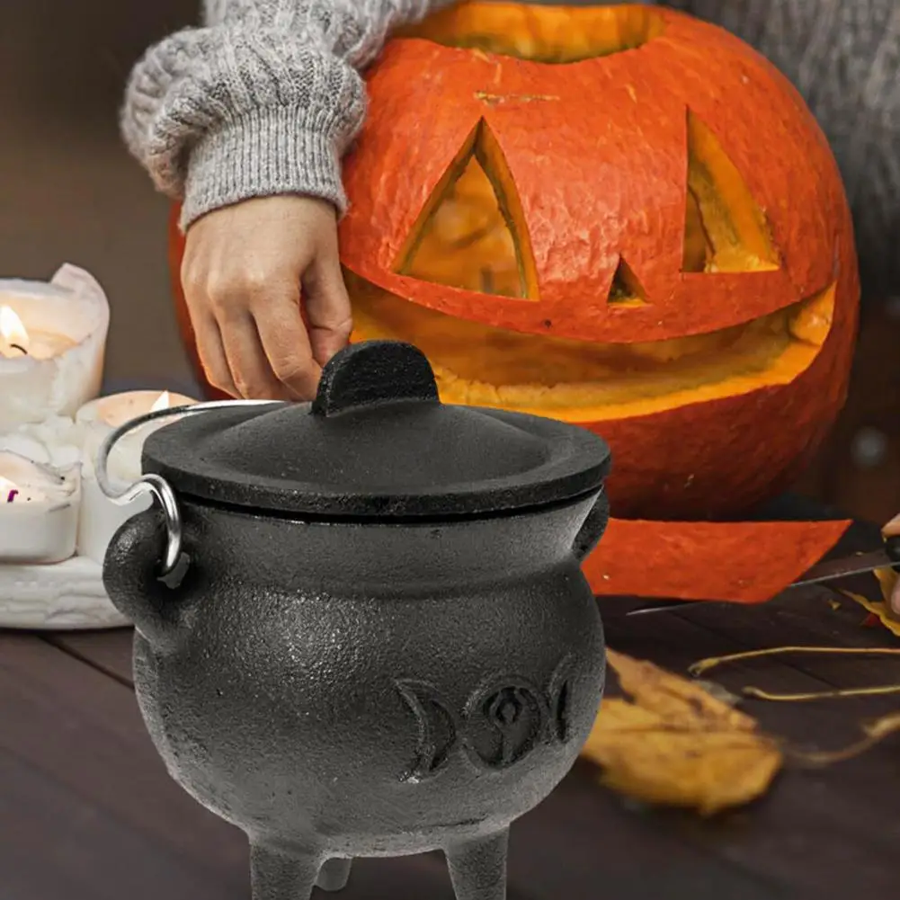 Witch-Burning-Pot-Halloween-Decoration-Portable-Heat-resistant-Mini ...