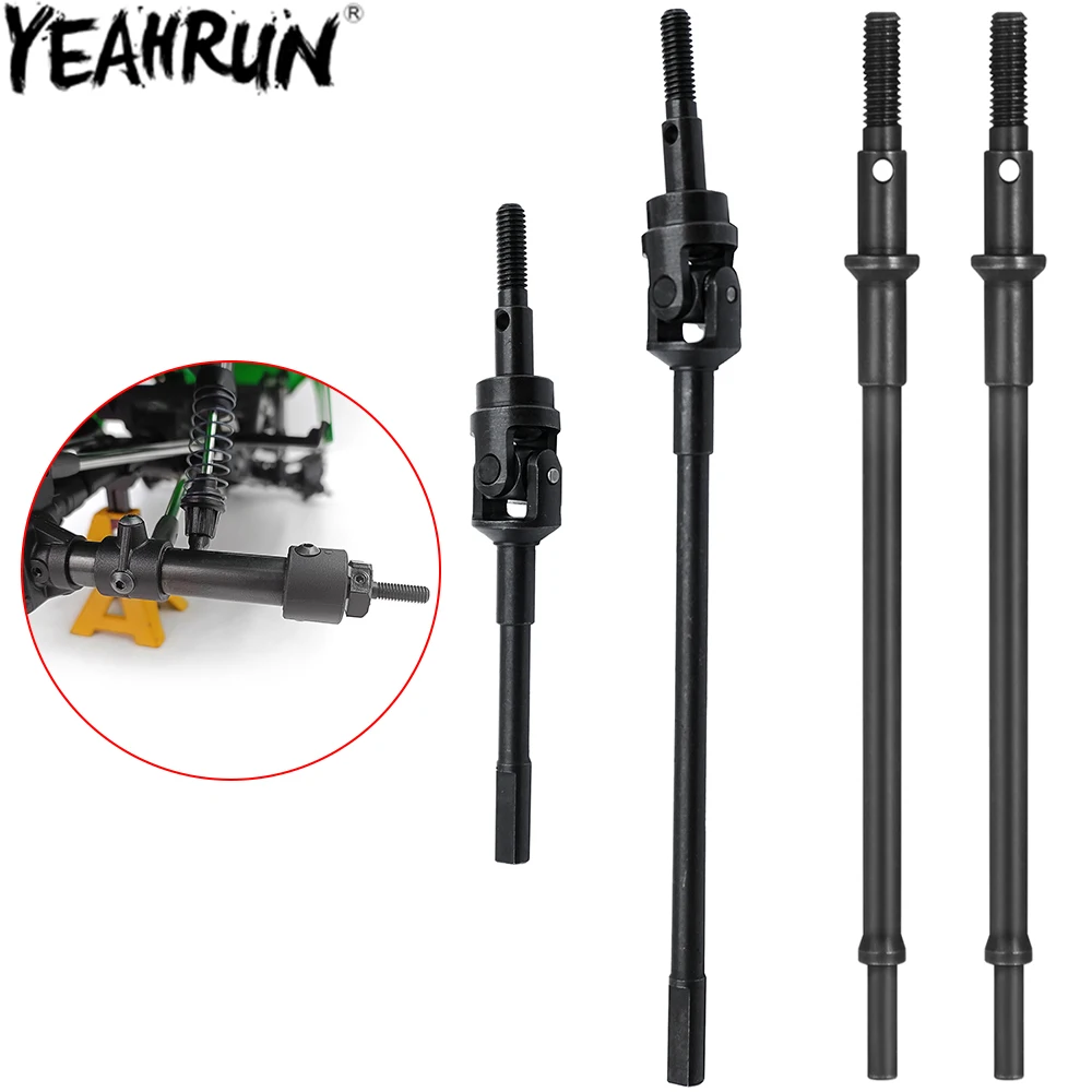 YEAHRUN-Steel-Front-Rear-Axle-CVD-Drive-Shaft-for-1-10-Axial-SCX10-PRO ...