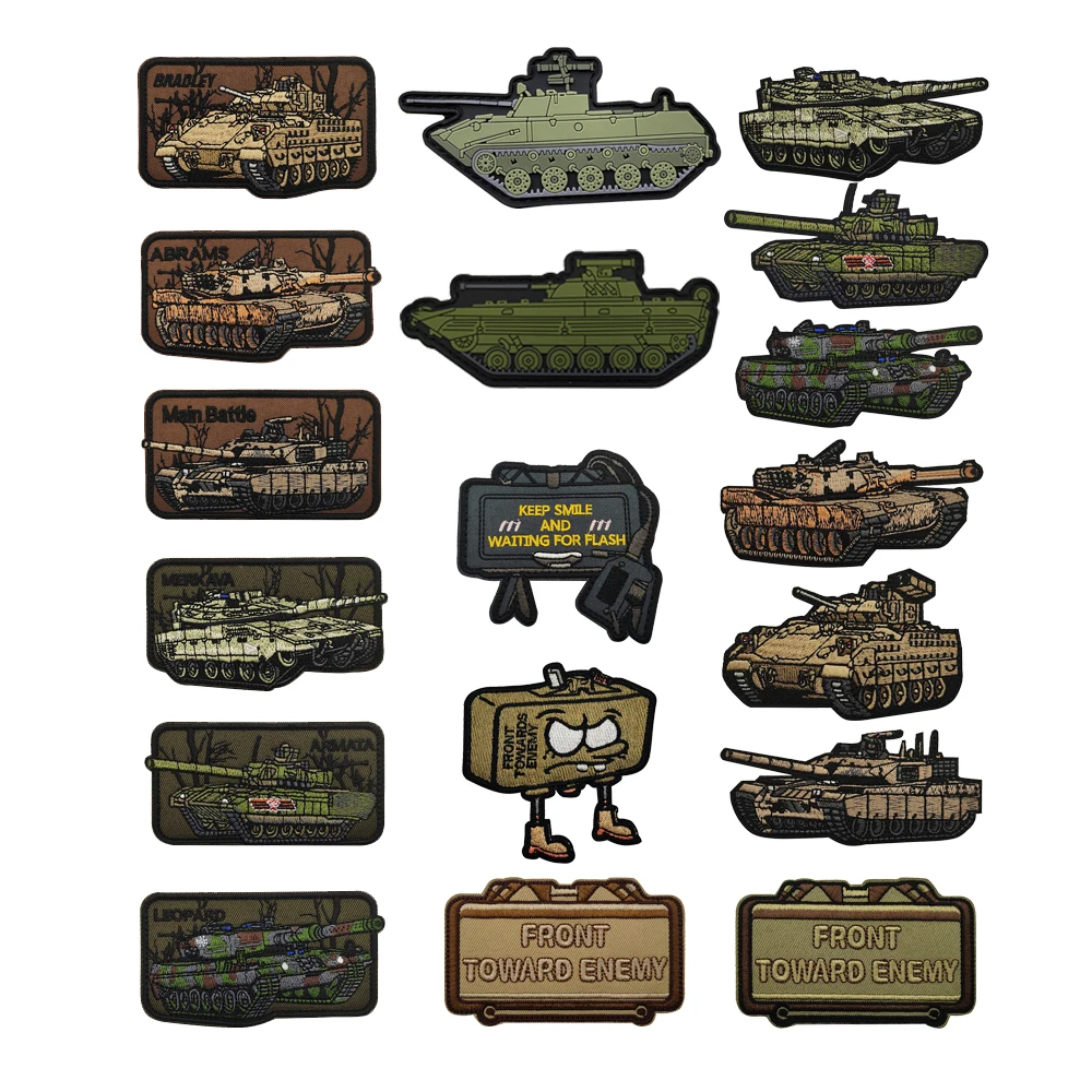 Newly-Designed-Refined-Fully-Embroidered-Tactical-Tank-Patch-PVC-Rubber ...