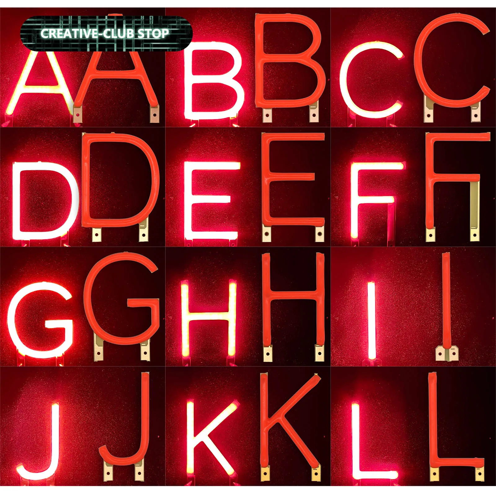 3V-Red-LED-COB-Letter-ABCDEFGHIJKLM-Filament-Diode-Light-Christmas ...