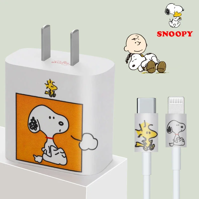 Snoopy-Cable-Protector-Sticker-for-IPhone-13-12-Promax-Fast-Charging-18 ...