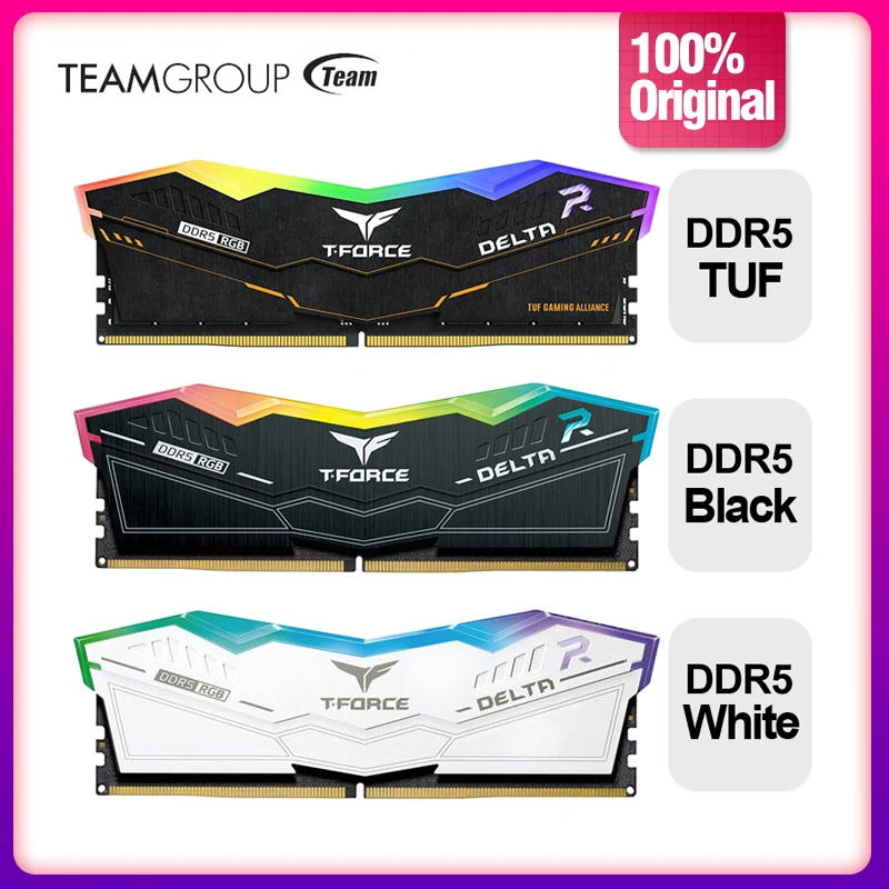 TEAMGROUP-M-dulo-de-Mem-ria-Desktop-RGB-Delta-T-Force-Ram-para-Chipset ...