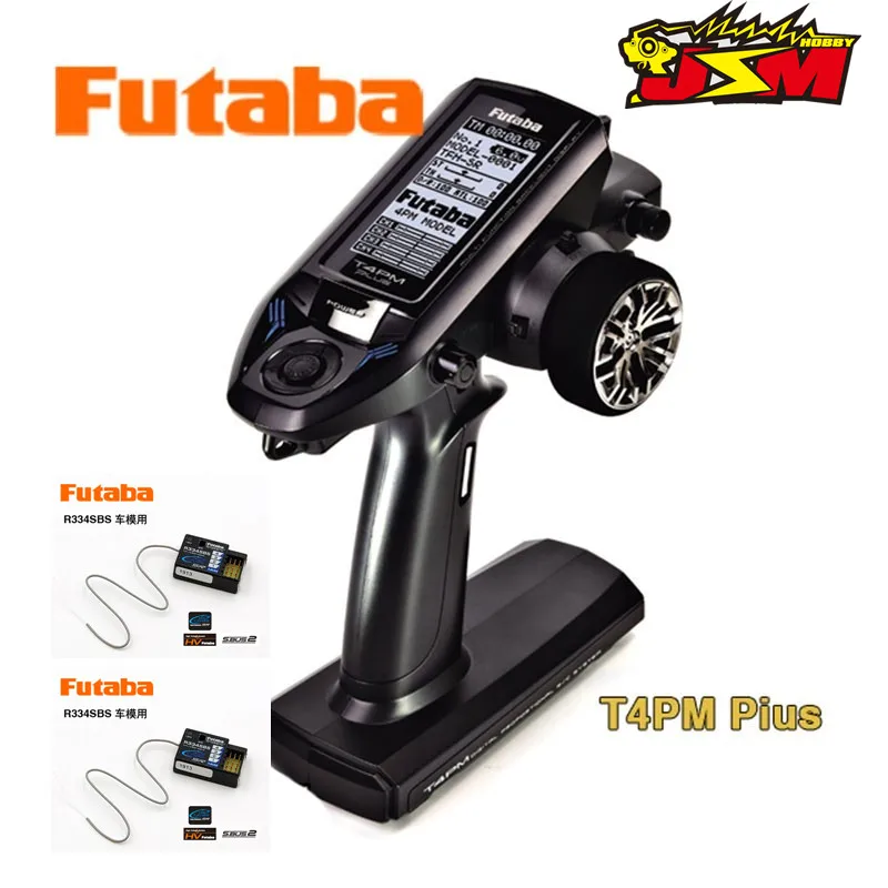 Futaba-T4PM-Plus-4-CHANNEL-COMPUTER-SYSTEMS-T-R-set-For-Cars-with ...