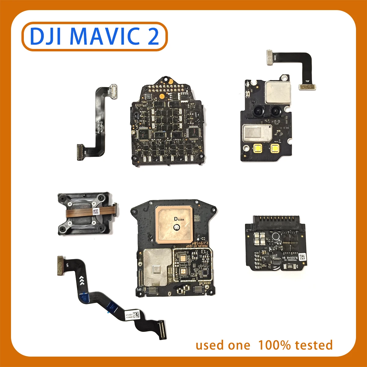 Original Mavic 2 Pro avanzado doble óptico ESC GPS Cable placa base ...