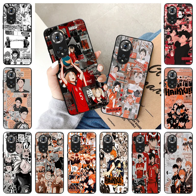 Anime Haikyu Phone Case Huawei | Case Huawei Honor 8c Haikyuu - Anime ...