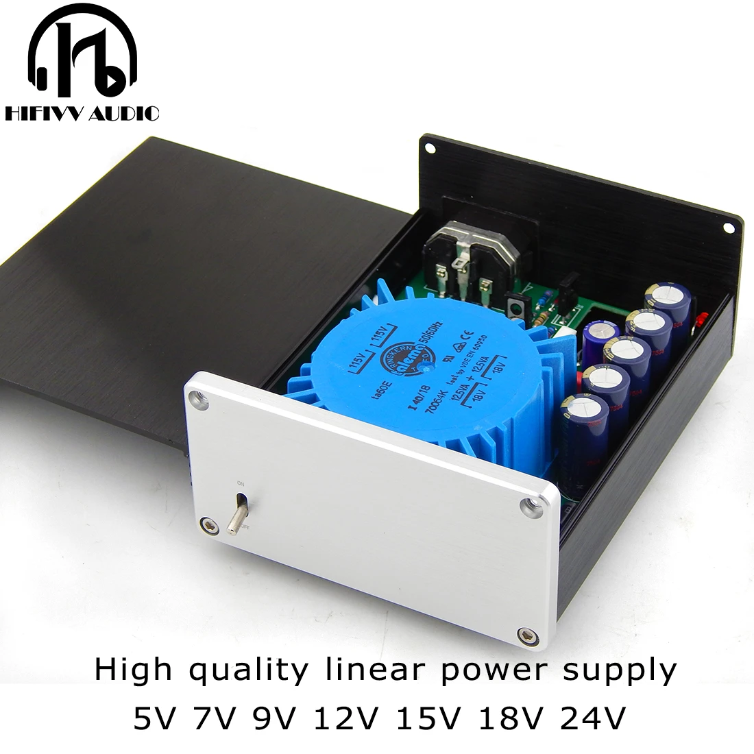 25W Regulated Linear Power Supply for Audio amplifier DAC CD player ...