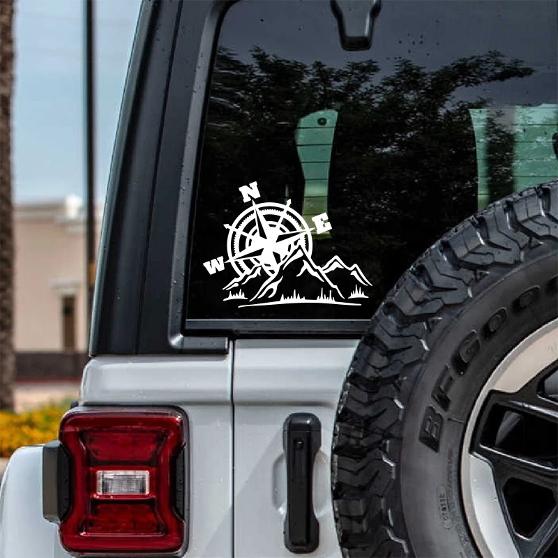 Motorcycle Sticker Jungle Adventure Compass 4x4 Offroad Mountain Car ...