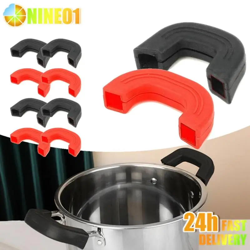 2pcs-set-Silicone-Assist-Handle-Holder-Non-Slip-Pan-Grip-Cover-Heat ...